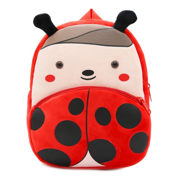 cle | Bags | Plush Toddlerpreschool Ladybug Backpack | Poshmark